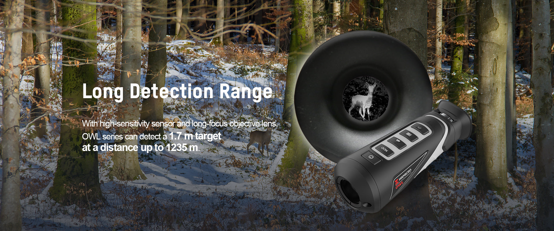 Hikmicro OWL OQ35 Thermal Monocular | Hunting Supplies Australia