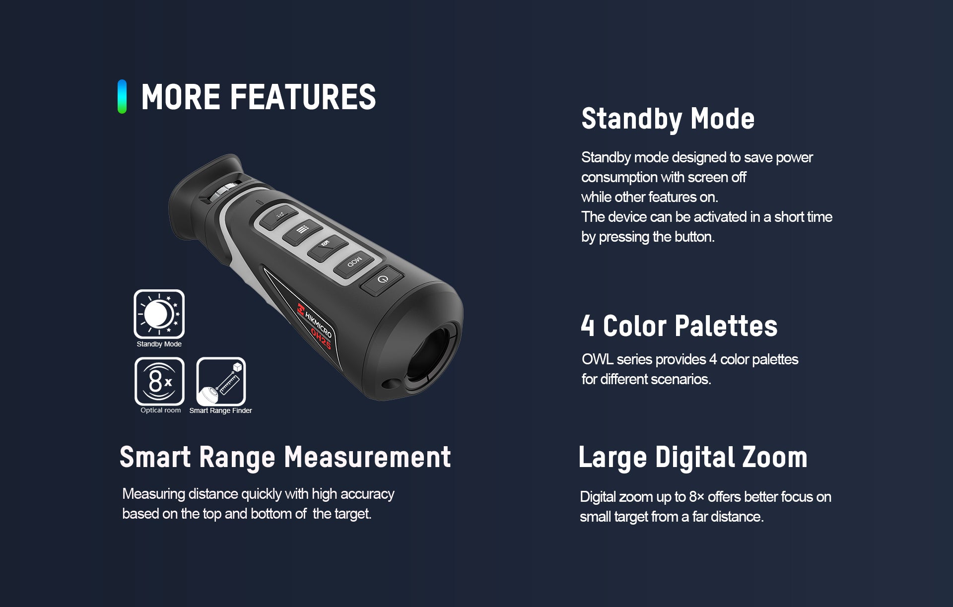 Hikmicro OWL OQ35 Thermal Monocular | Hunting Supplies Australia